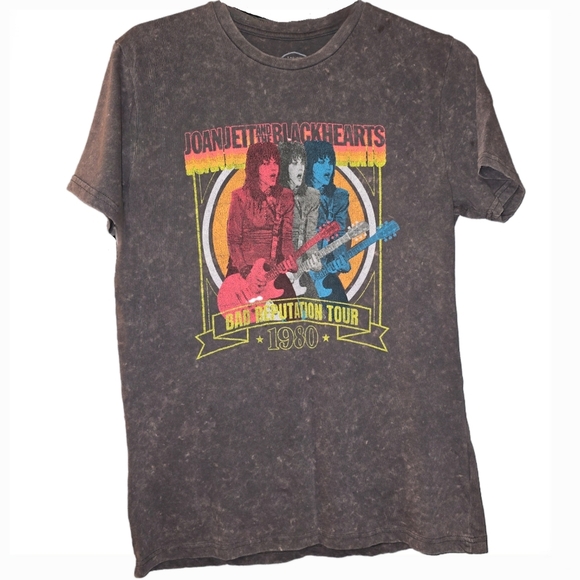 Shirts | Joan Jett The Black Hearts Bad Reputation 198 Tour Tshirt By ...